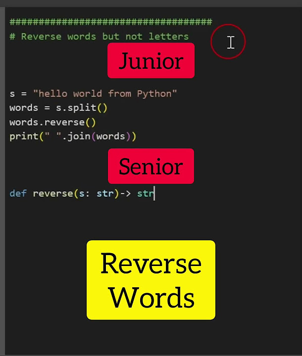 Junior Vs. Senior Developer #coding #programming #python #shorts - YouTube