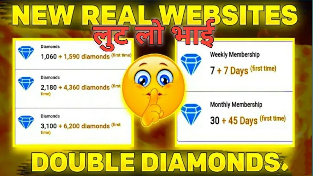 NEW TOP UP WEBSITE || DOUBLE DIAMOND TOP UP WEBSITE || Gameshopff ...