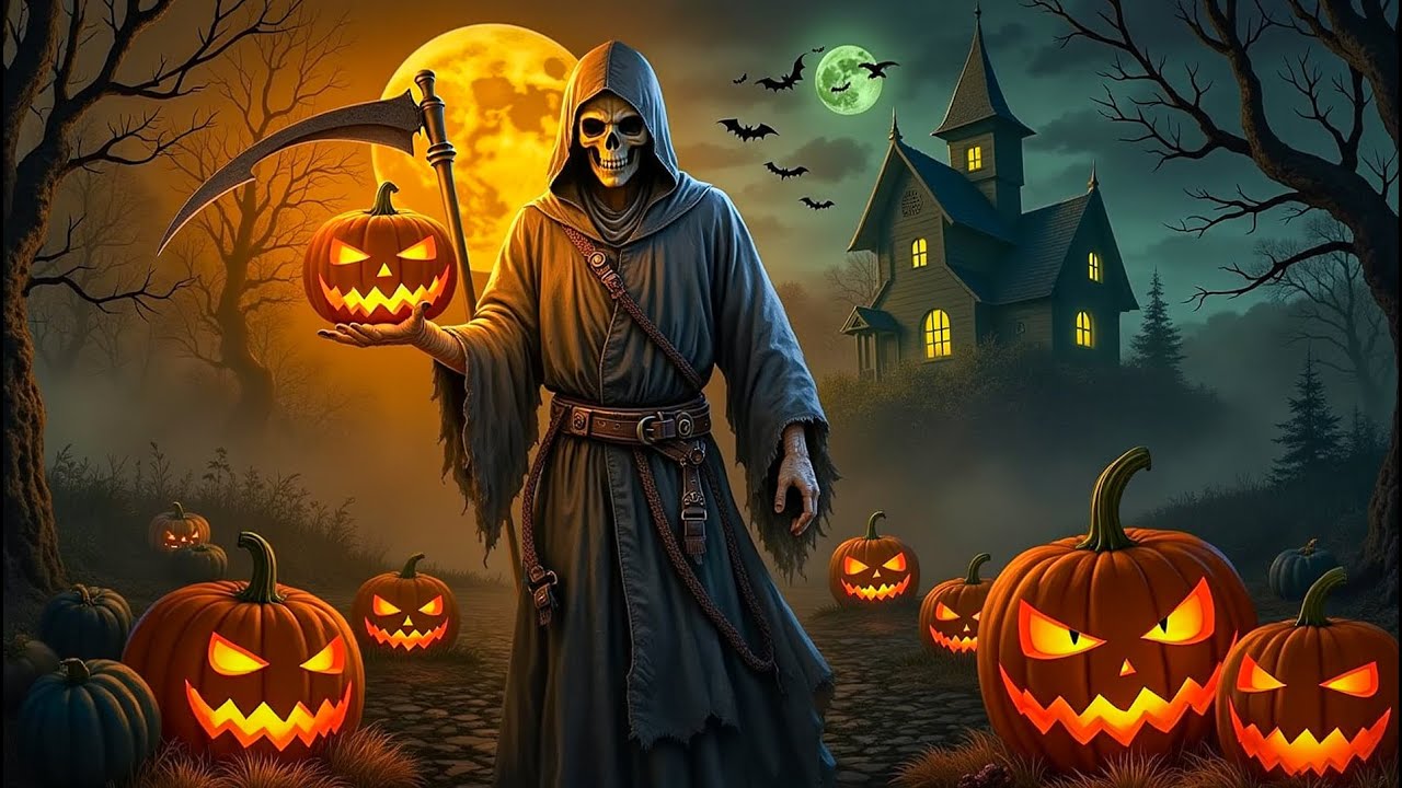 Relaxing Halloween Music 🎃 Relaxing Ambience Playlist for Autumn Nights ...