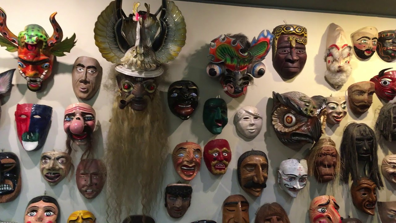 Inca masks, Lima - YouTube