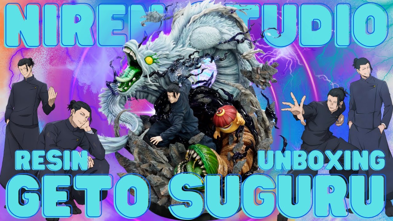 THE BEST GETO RESIN THERE IS!! - Resin Review📦 | Niren Studio 1/6 Geto ...