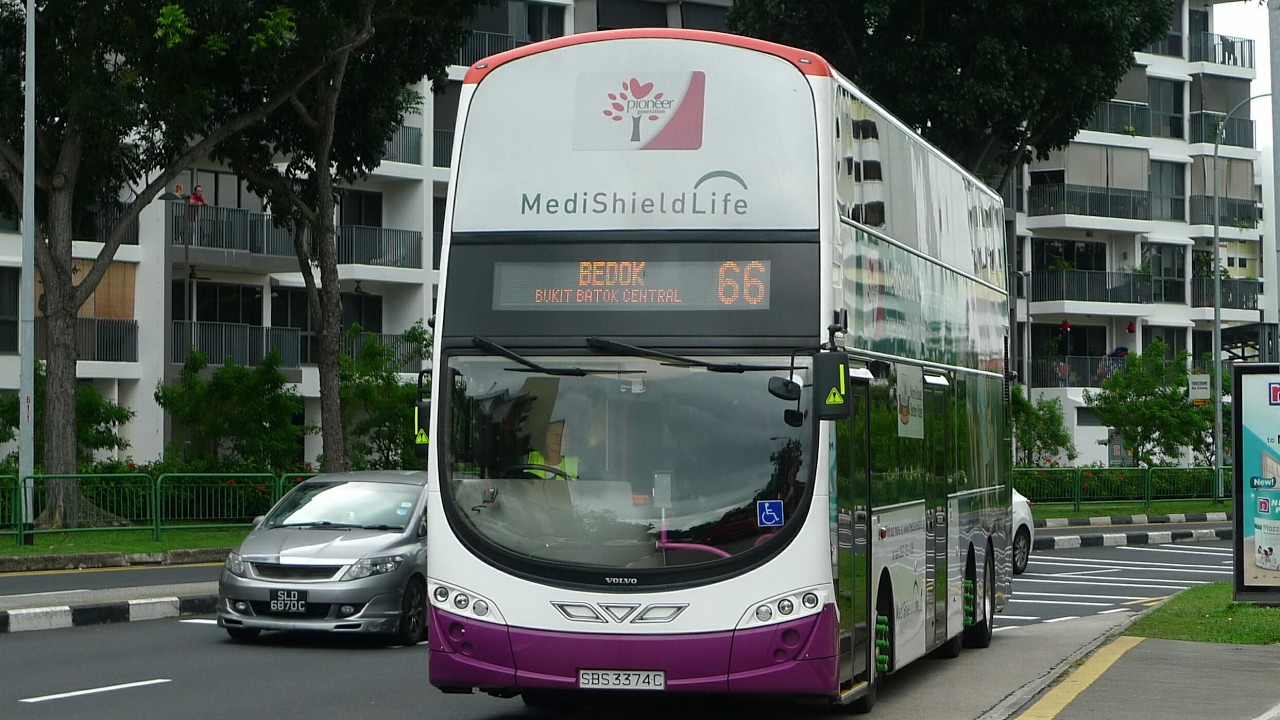 Tower Transit Bus Service 66, SG5013T - YouTube