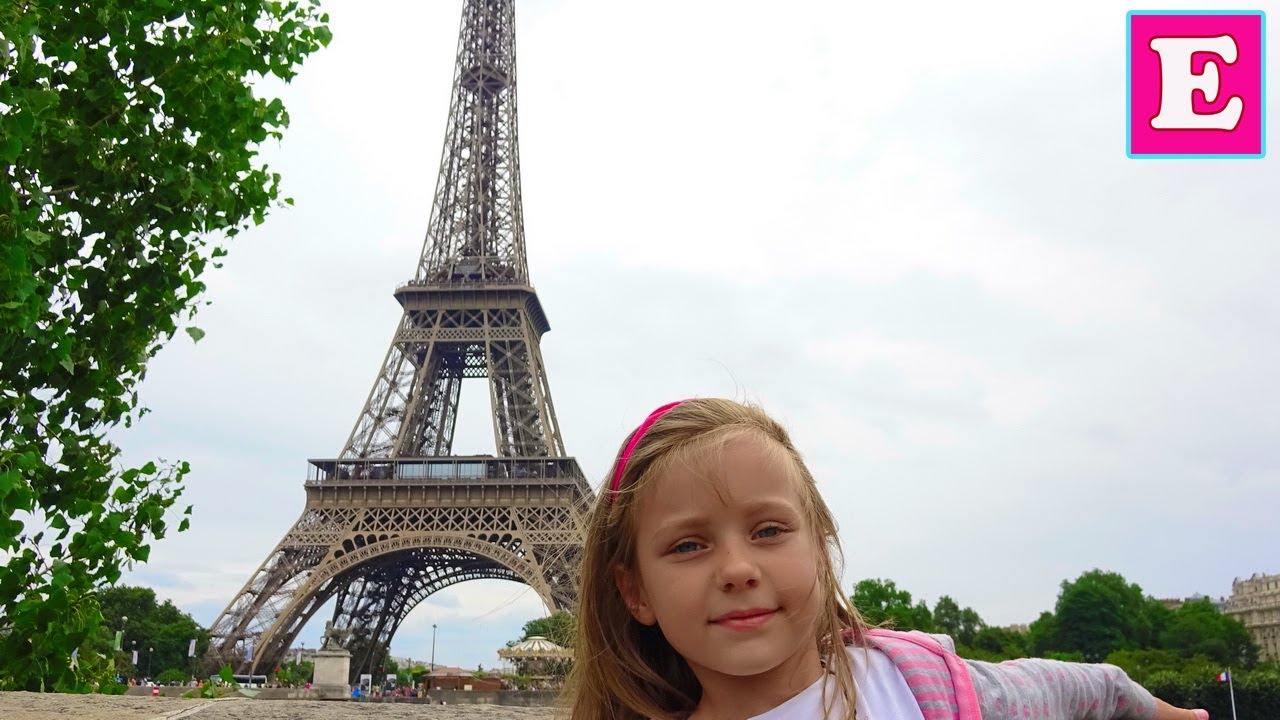 Париж #2 Эйфелева Башня - Ева Поднимается на самый верх - Tour Eiffel ...