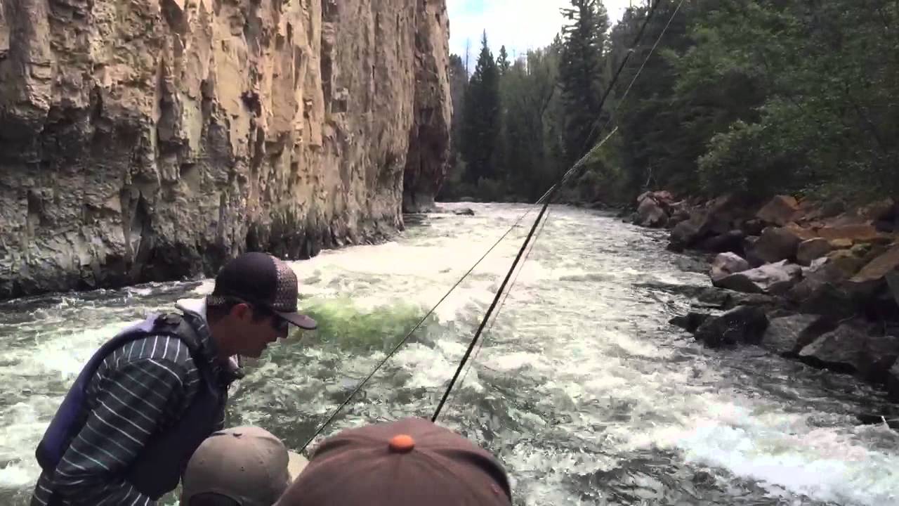 Rafting the lower Blue River - YouTube