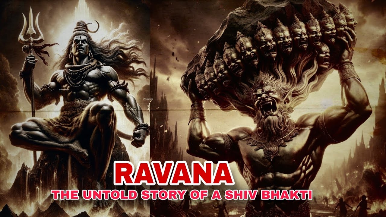 रावण की शिव भक्ति की अद्भुत कथा | Ravan's Devotion to Lord Shiva |# ...