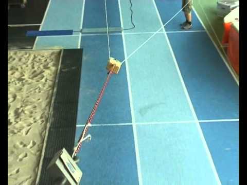 Pulley system kite tests - YouTube