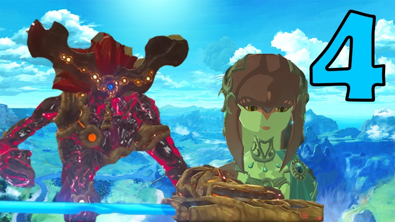 Freeing the First Divine Beast - Breath of the Wild Episode 4! - YouTube