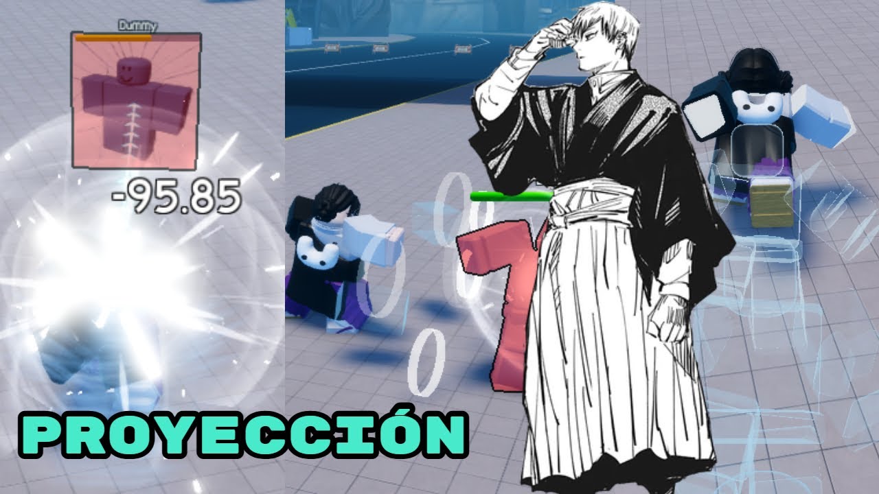PROYECTION SHOWCASE, ES INCREIBLE, NUEVA CT😱🔵 jujutsu chronicles roblox ...