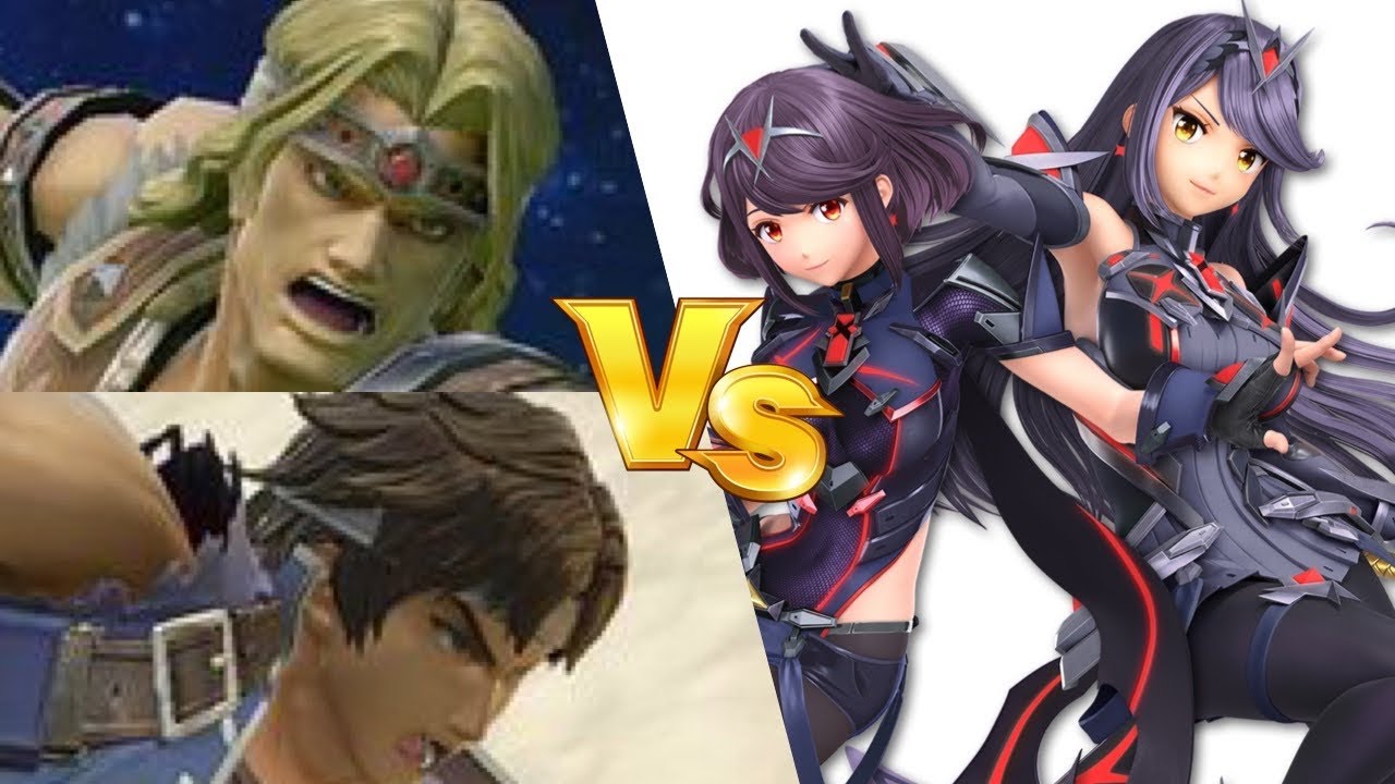 SSBU - Simon (me) & Richter vs Dark Pyra/Mythra - YouTube