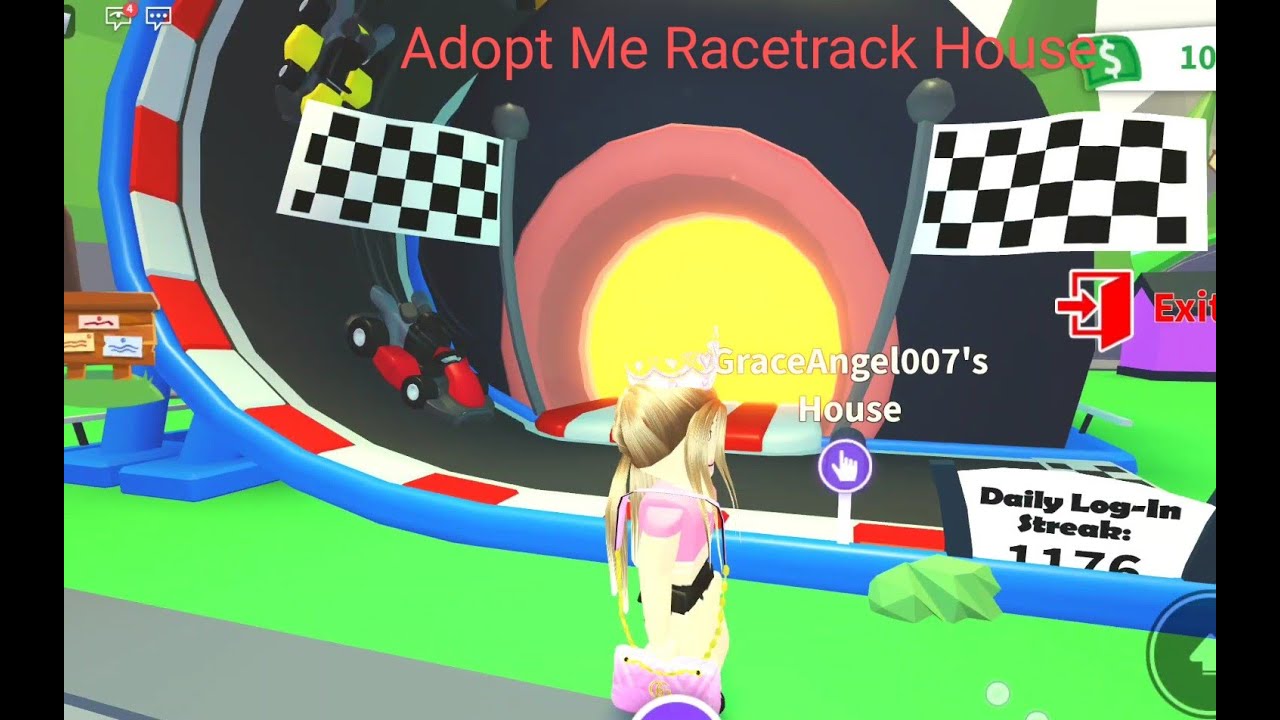 Adopt Me Update Getting The New Racetrack House! Build Your Own ...