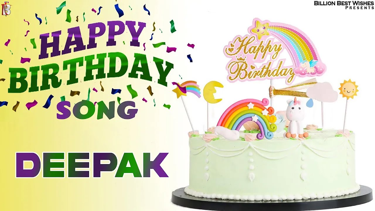 Happy Birthday Deepak Logo Happy Birthday Deepak Vivek Panicker