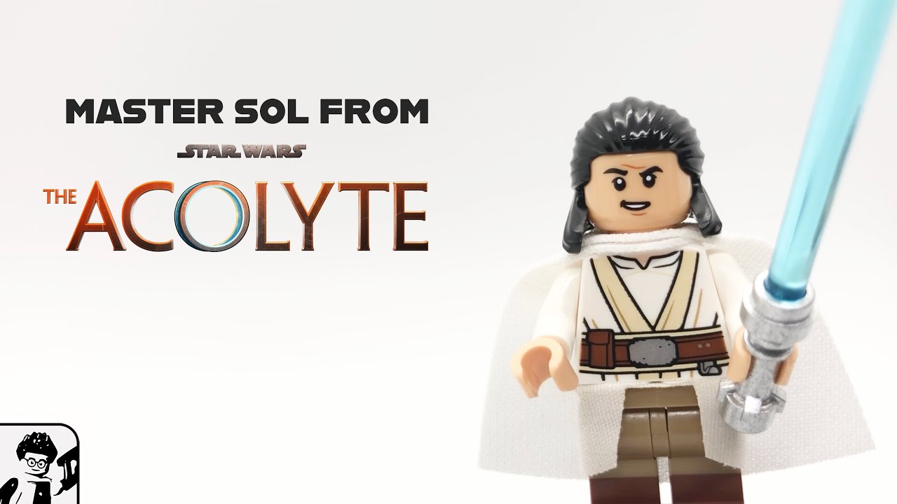 LEGO Master Sol Custom Minifigure from Star Wars: The Acolyte! - YouTube