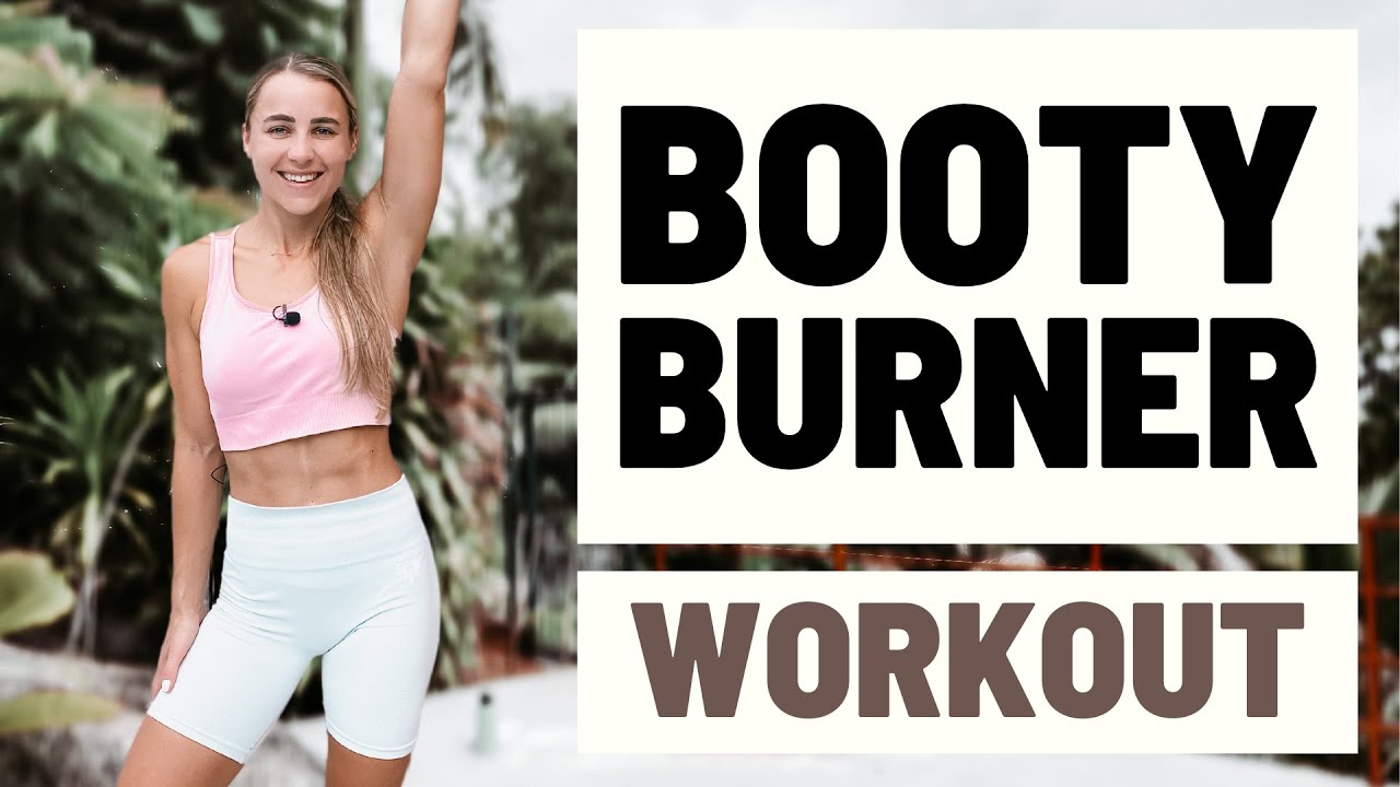 18 MIN BOOTY WORKOUT | BODYWEIGHT - YouTube