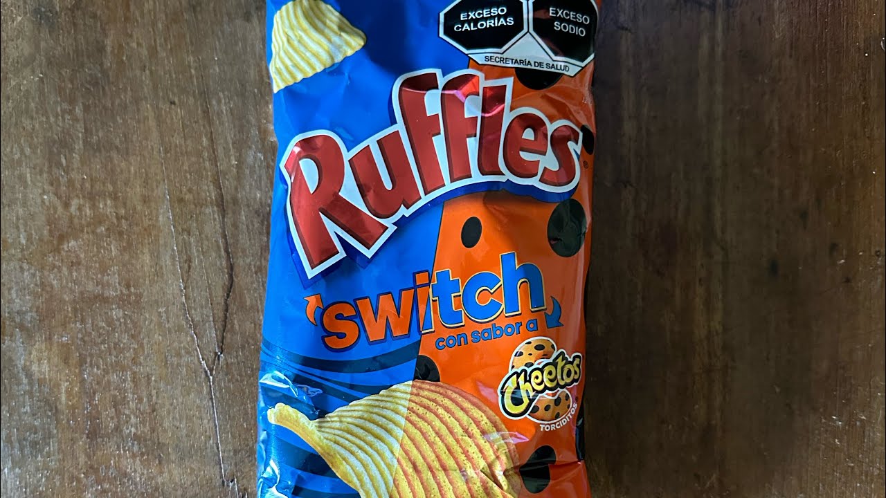 Ruffles switch con sabor a Cheetos - YouTube