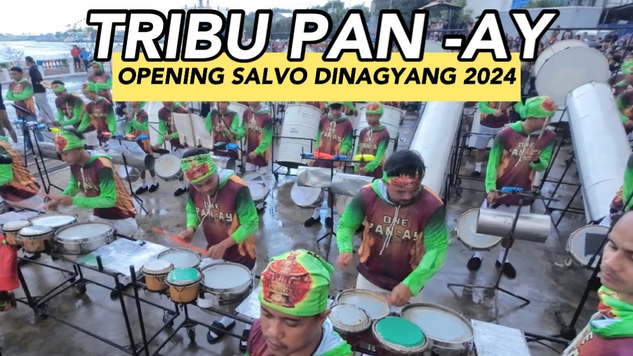 TRIBU PAN-AY DRUMMER OPENING SALVO DINAGYANG FESTIVAL 2024 # ...