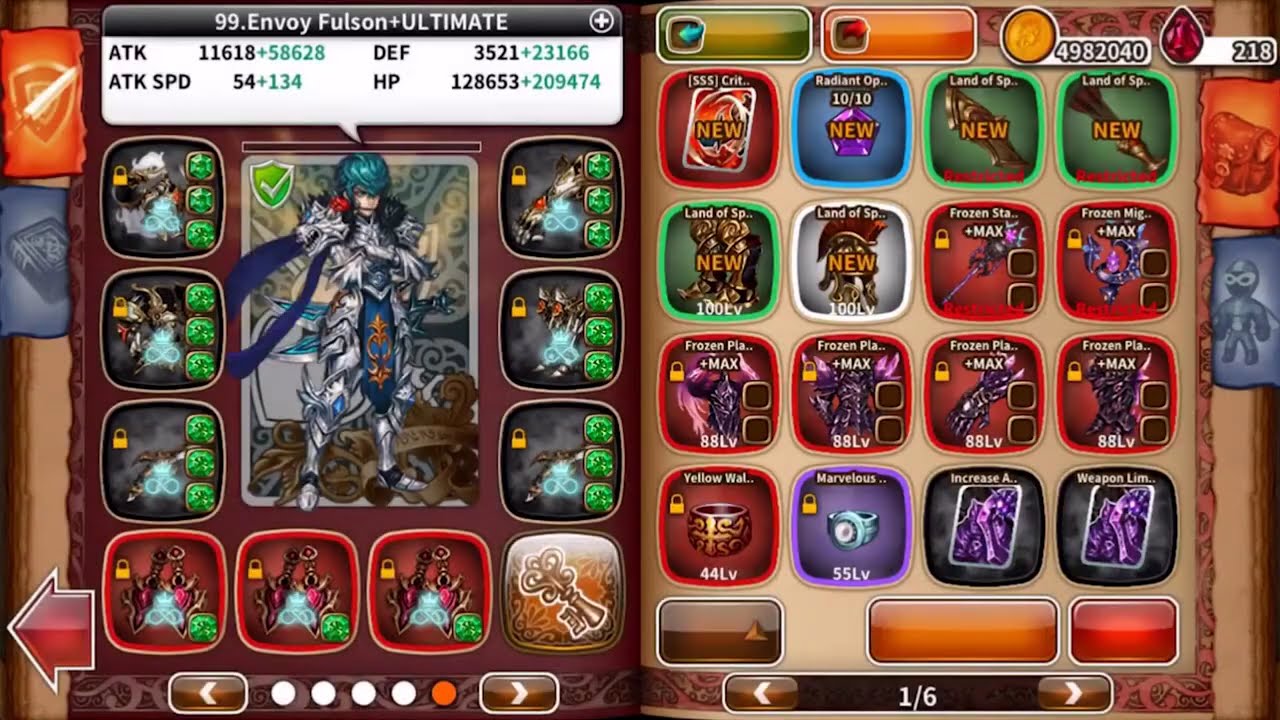 Fundroid - Dragon Blaze Eng - Season 4 Begins (CHARACTER AWAKENING ...