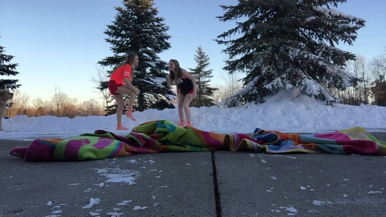 snow challenge - YouTube