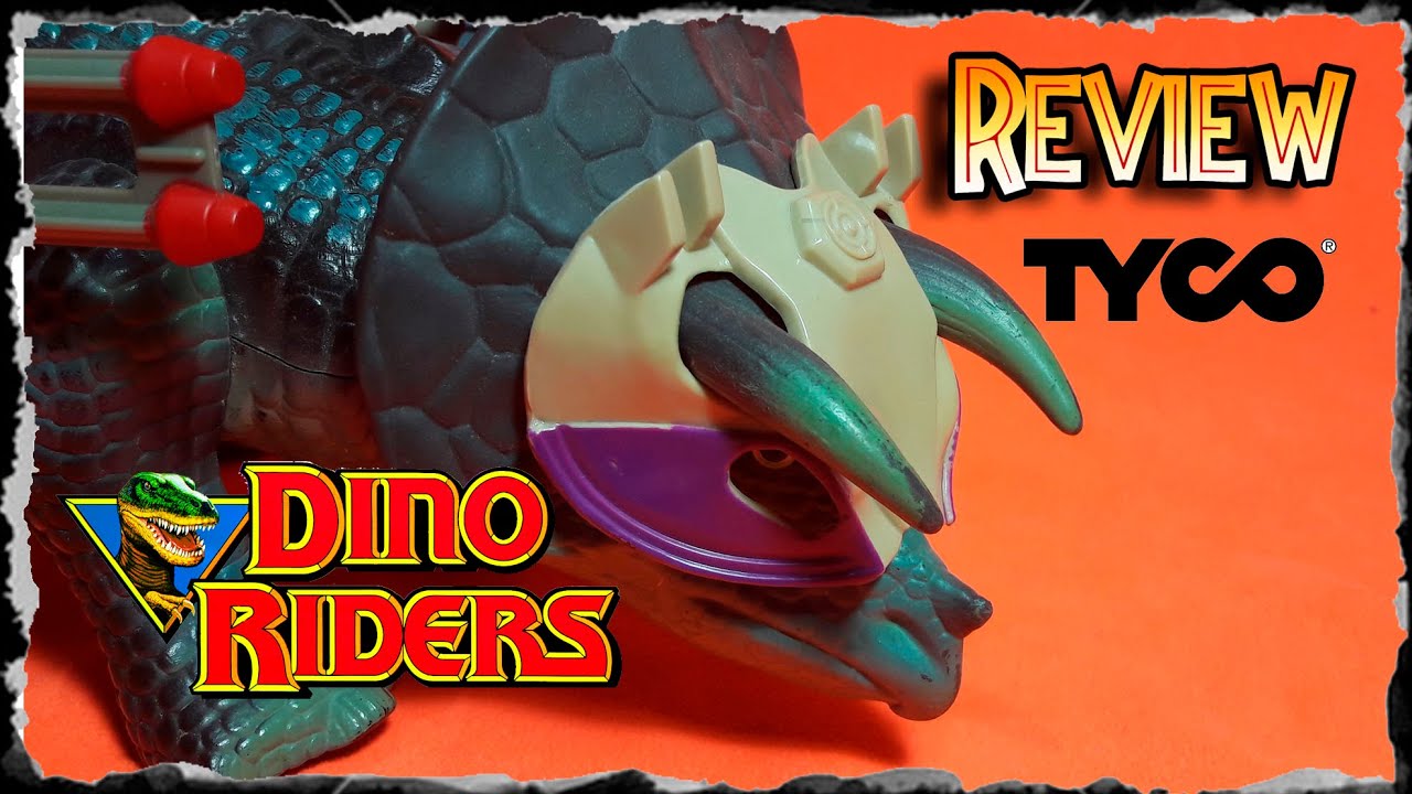 Review de Triceratops de Tyco Dino-Riders !!!!! - YouTube