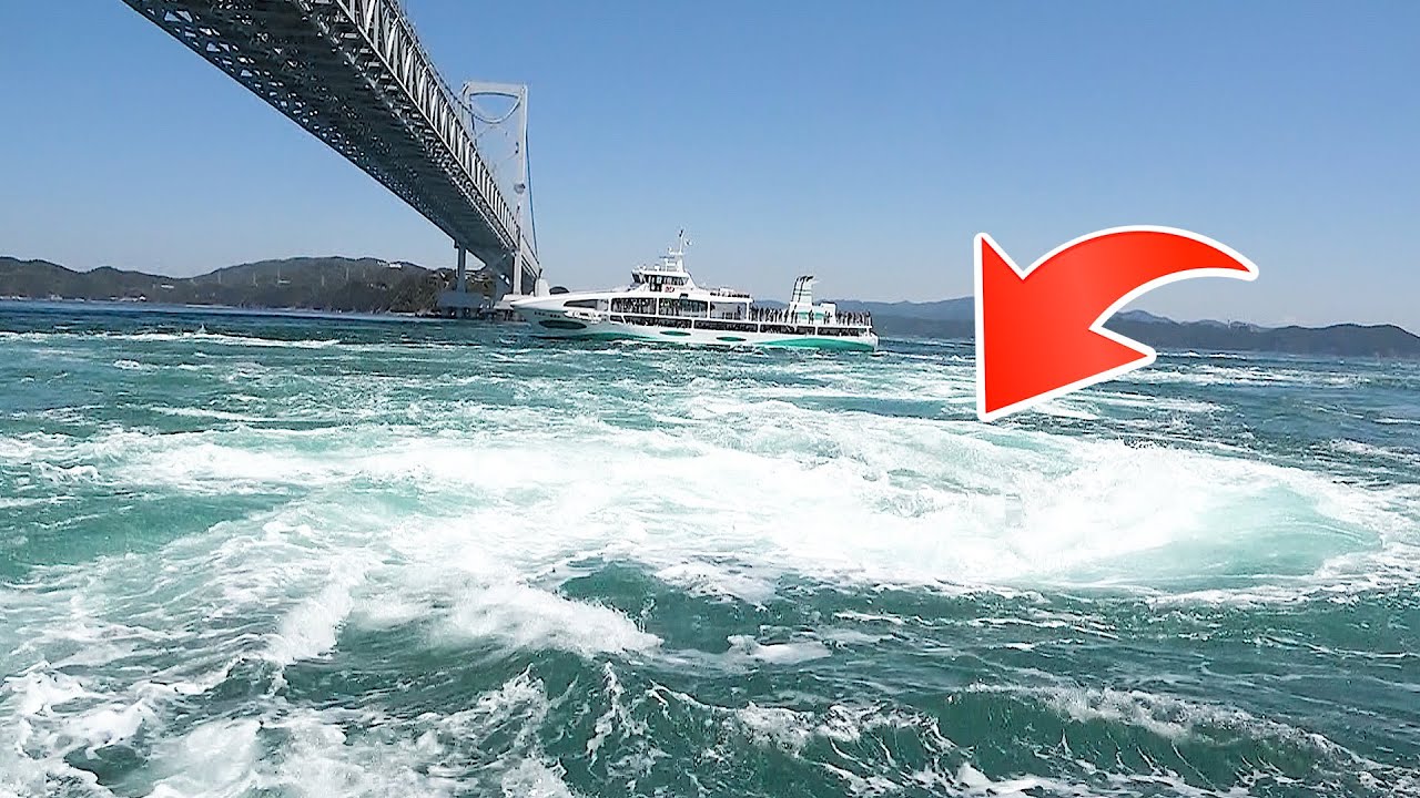 🇯🇵Approaching Japan's Biggest Whirlpools in Naruto Strait - YouTube