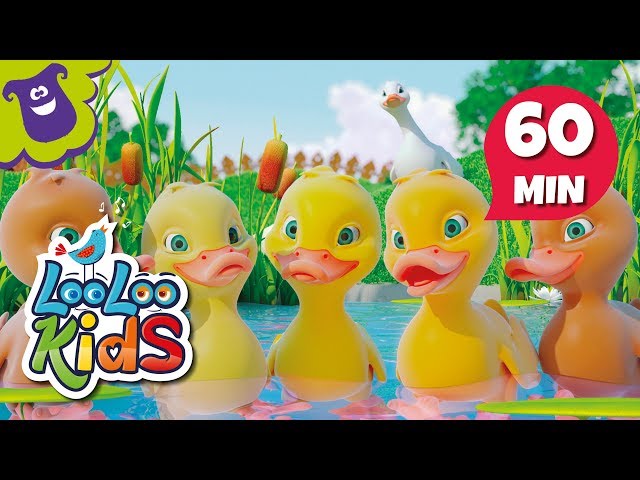 Five Little Ducks - Great Educational Songs for Children | LooLoo Kids ...