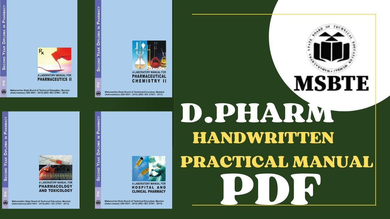 Msbte Lab Manual Answer Pdf Handwritten Practical Books Pdf Youtube