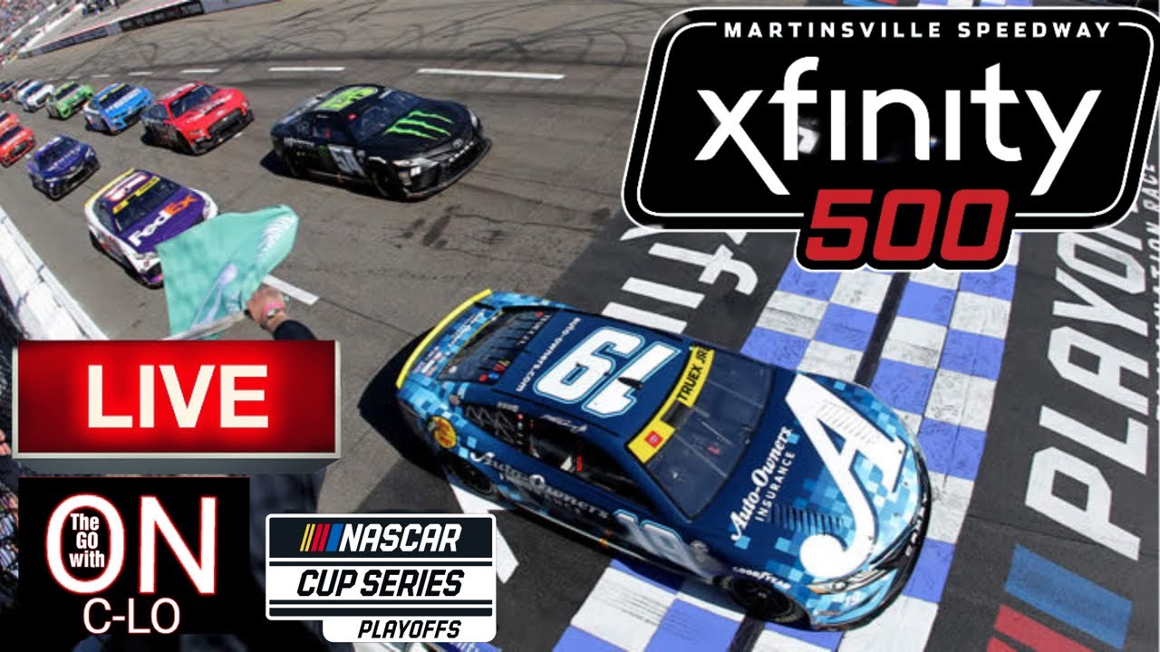 🔴Xfinity 500 at Martinsville. Live Nascar Cup Series. Play by Play ...