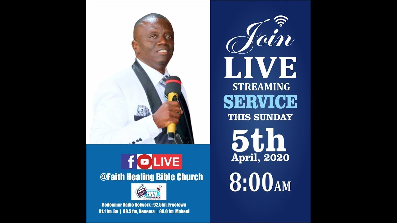 Sunday Online Service with Pastor Francis A. M. Mambu (05/04/2020 ...