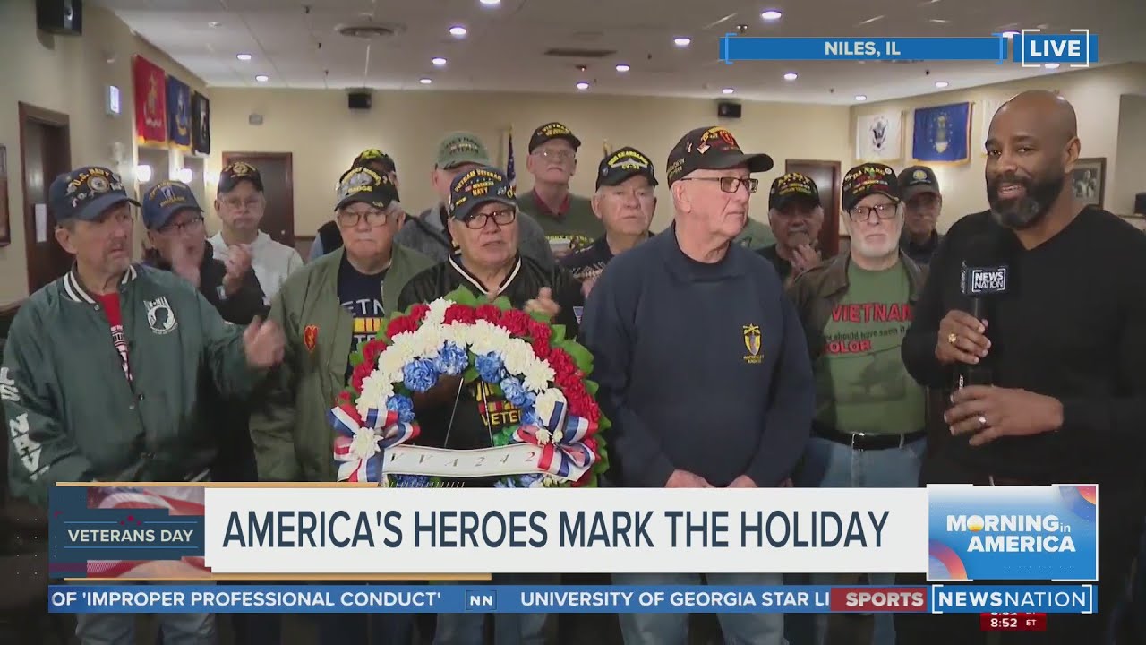 America's heroes mark Veterans Day | Morning in America - YouTube
