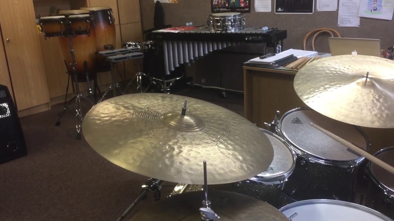 Zildjian Constantinople 20" Hi Bell Thin Ride - YouTube