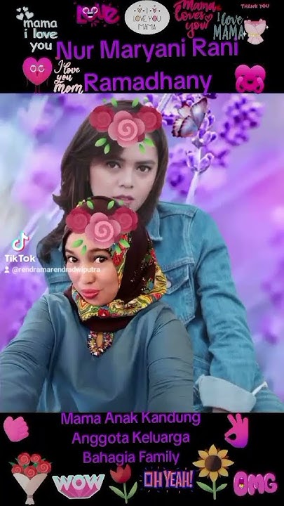 Nur Maryani Rani Ramadhany Mama Anak Kandung Anggota Keluarga Bahagia Family - YouTube