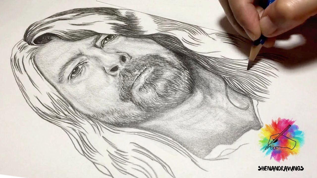 DAVE GROHL PORTRAIT DRAWING - YouTube