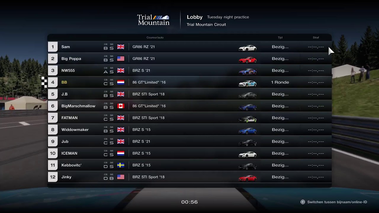 Lobby racing: WM League test - YouTube