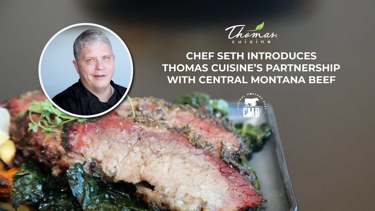 Chef Seth Introduces Thomas Cuisine and Central Montana Beef - YouTube