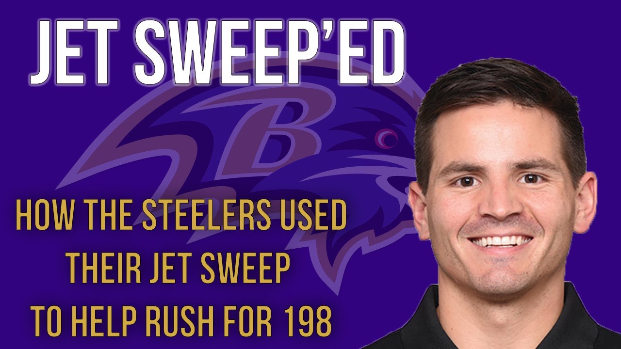 JET Sweep ED || how the Steelers Jet Sweep Kept the ravens Offbalanced ...
