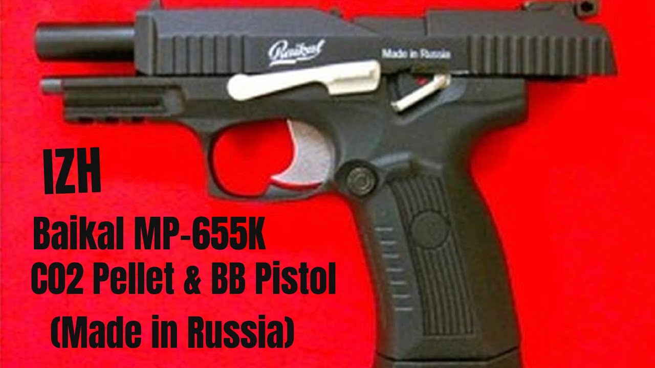 Baikal (IZH) MP-655K C02 Pellet & BB Pistol In Action!! Why buy it??(ForSale) - YouTube