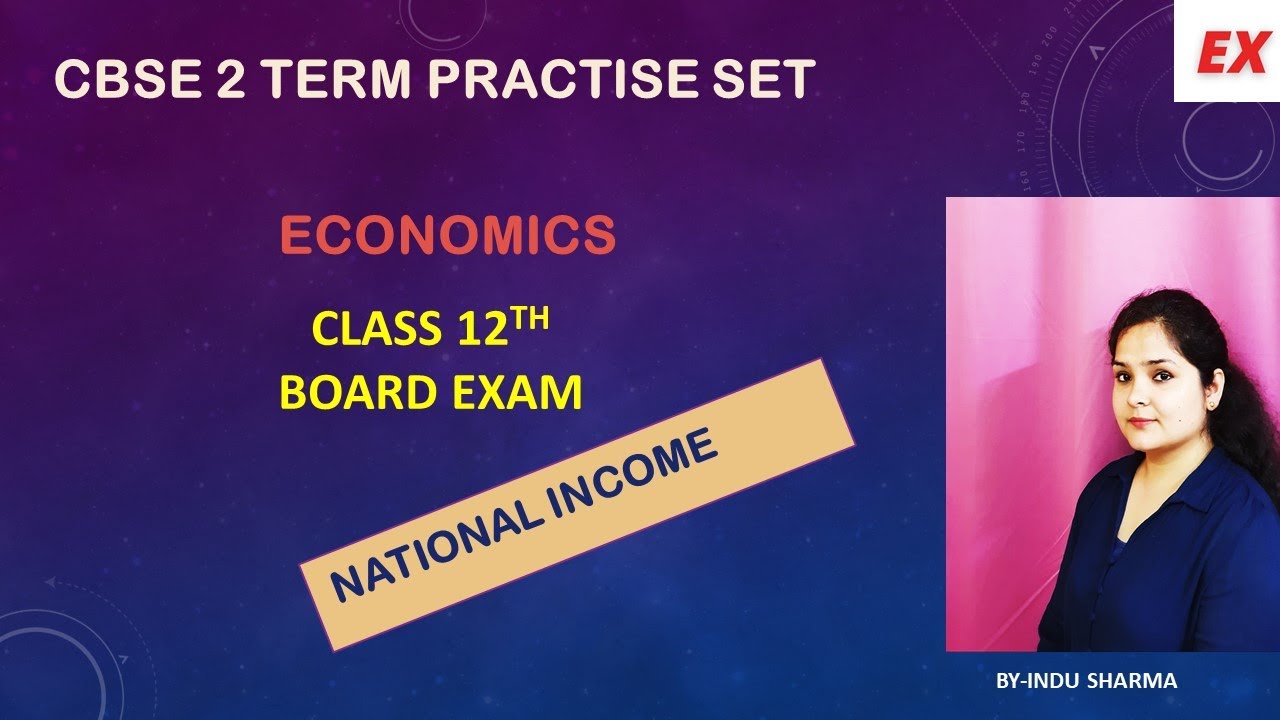 national income practice set 1 class 12th 2nd term exam - YouTube