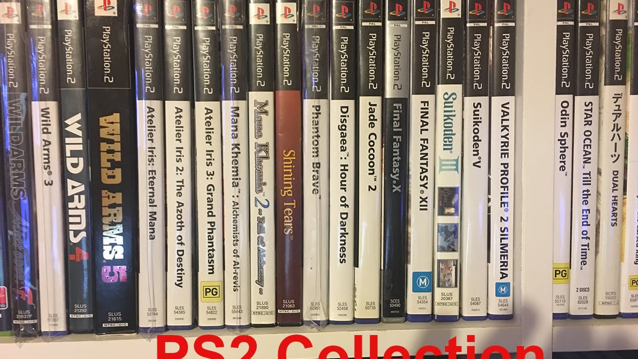 PS2 Game Collection (April 2017) - YouTube