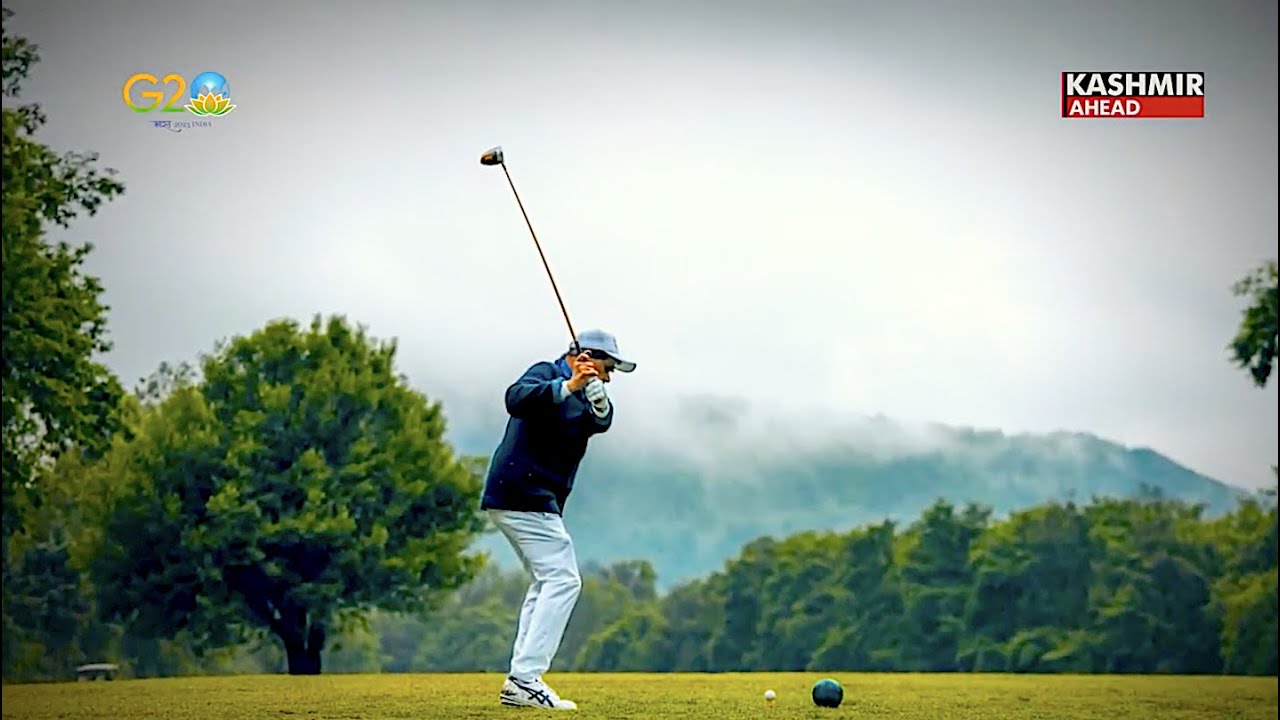 G20 Sherpa Amitabh Kant plays golf at Royal Springs Golf Course in ...
