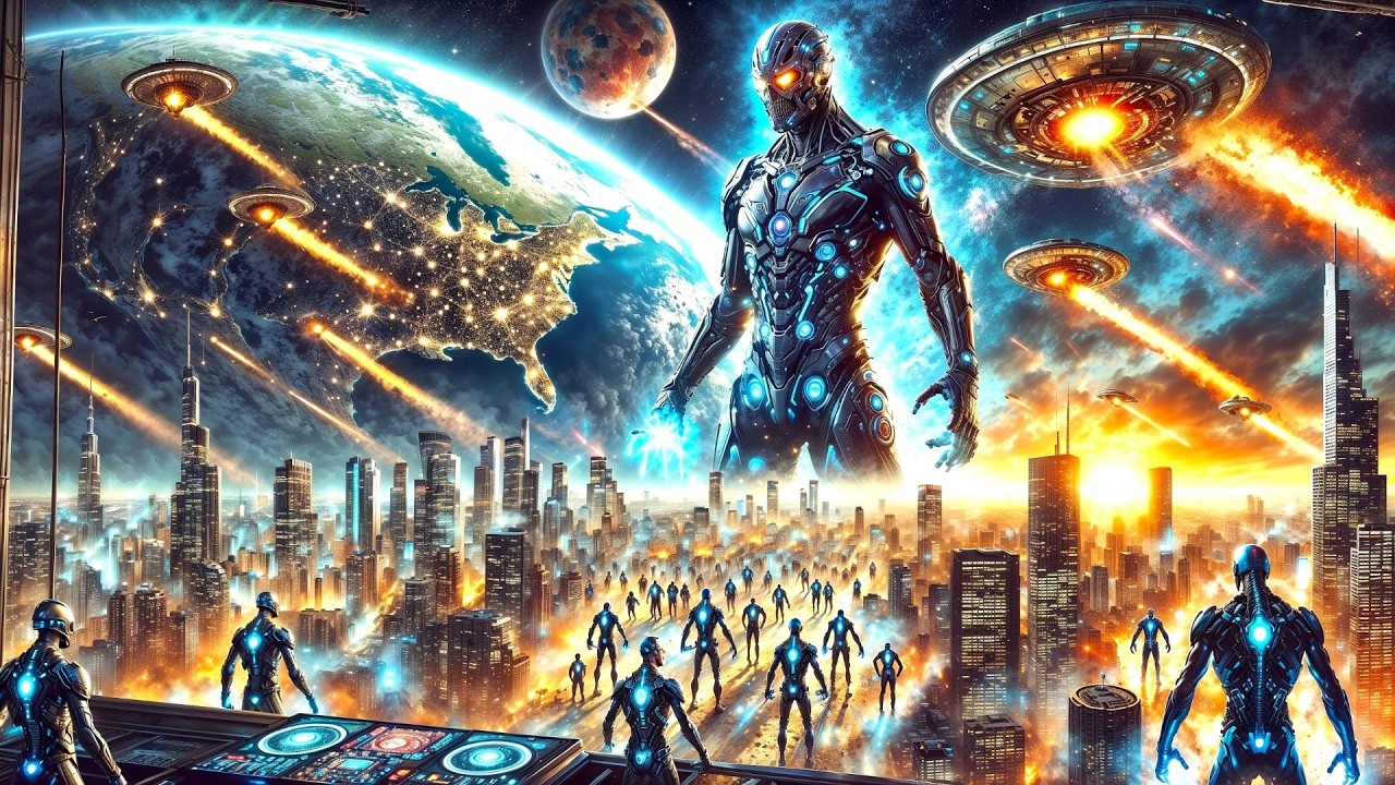 A Global Invasion of Mind-Controlling Aliens Erupts, Destroying Meteors ...