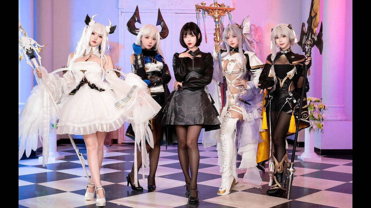 #Echocalypse 绯色回响 Cosplay 雪岚 起猛了！你喜欢的大姐姐们跳舞了 - YouTube