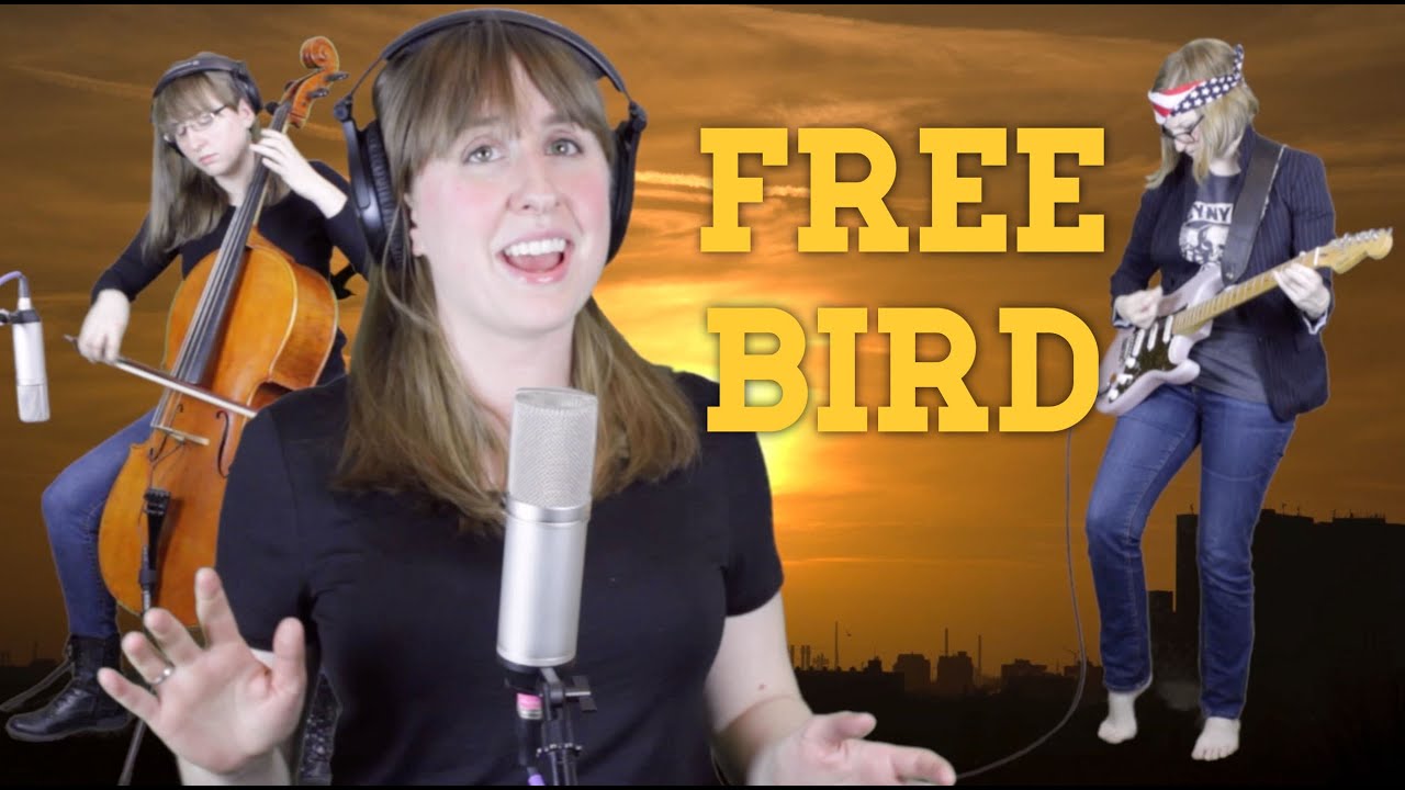 Free Bird - Lynyrd Skynyrd cover - The Doubleclicks - YouTube