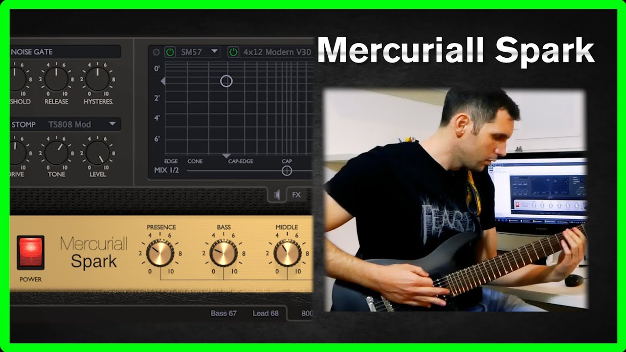 Mercuriall Spark - VST plugin review and tone test - YouTube