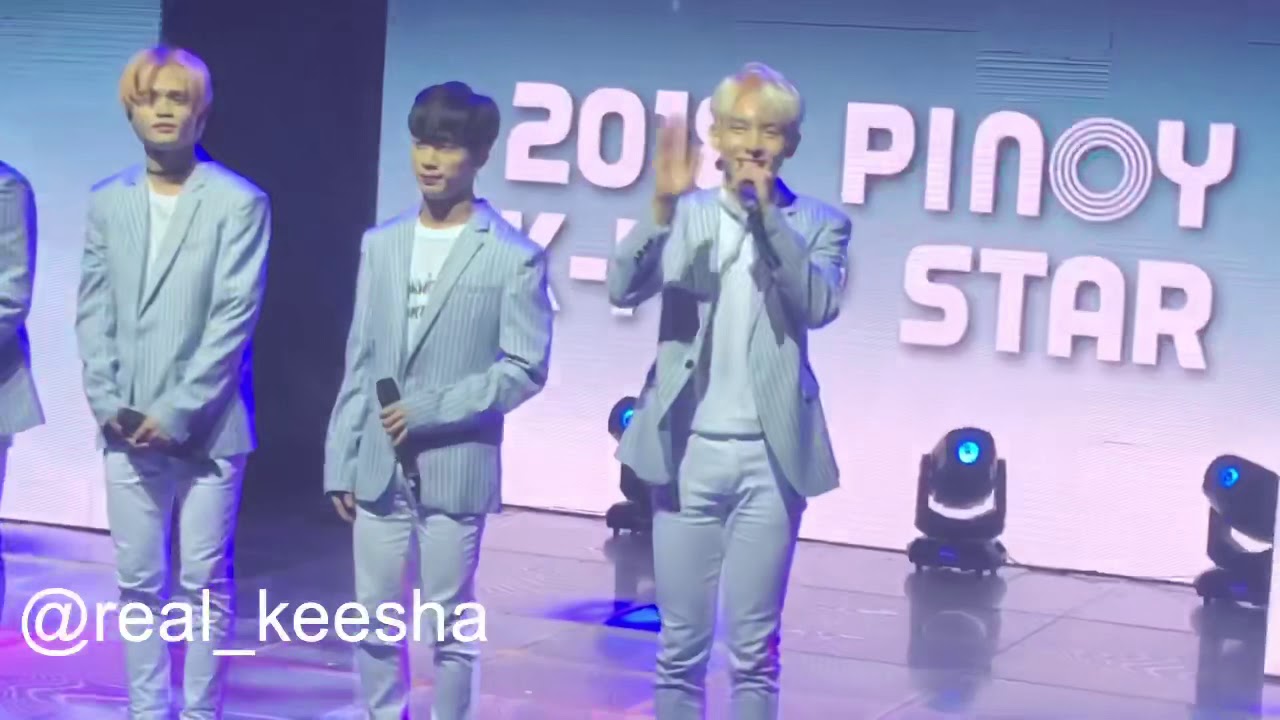 072219 SB19 Introducing themselves @ 2018 Pinoy Kpop Star - YouTube