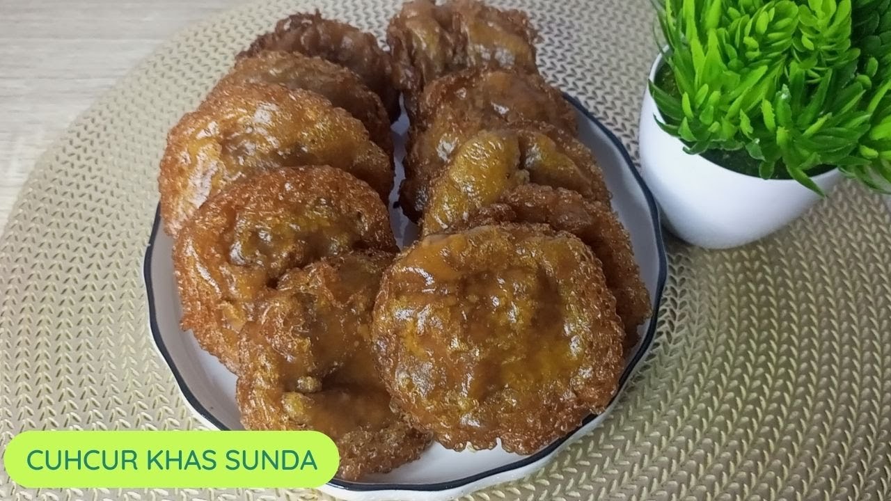 RESEP CUHCUR KHAS SUNDA || RENYAH, GARING & MANIS || - YouTube