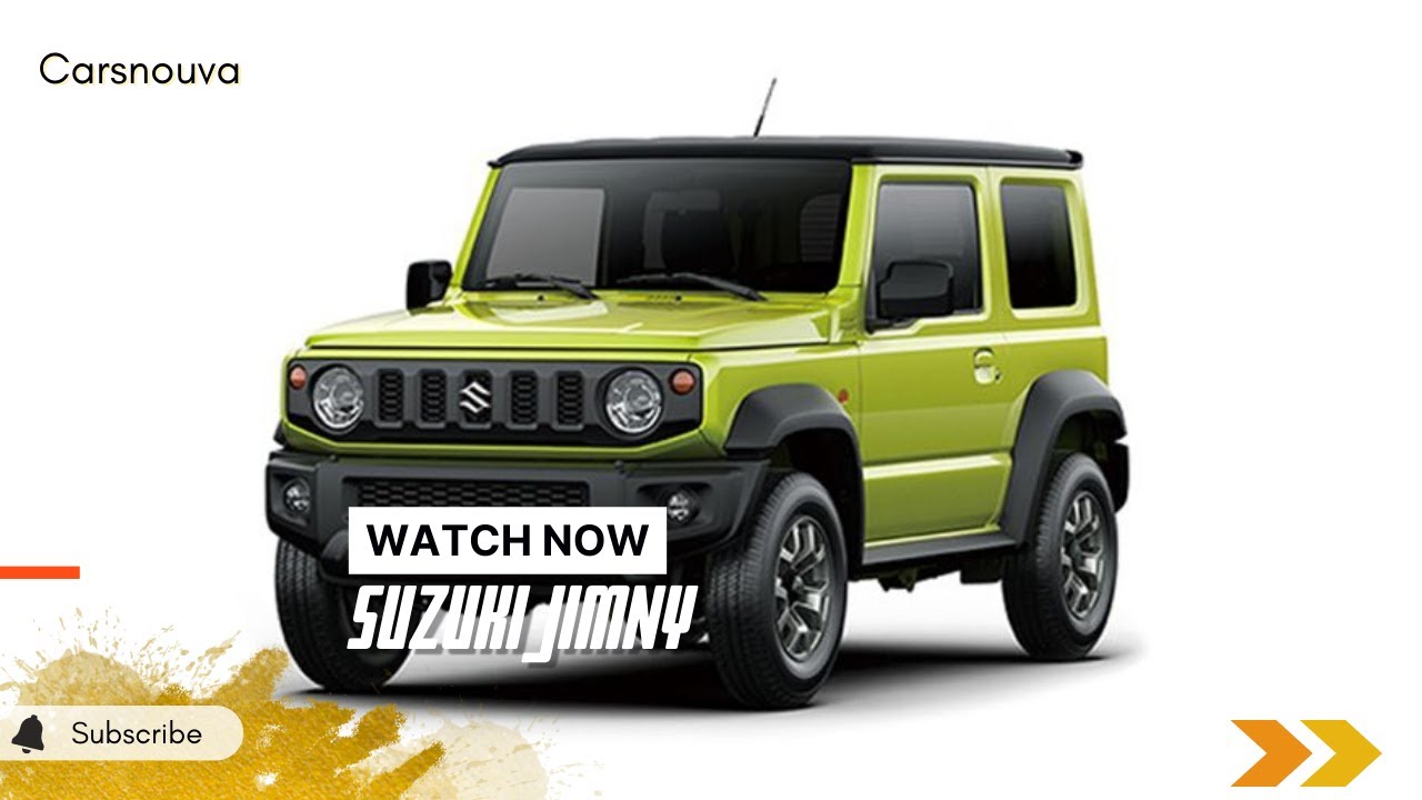 The Adorable Suzuki Jimny Is Going Electric - YouTube