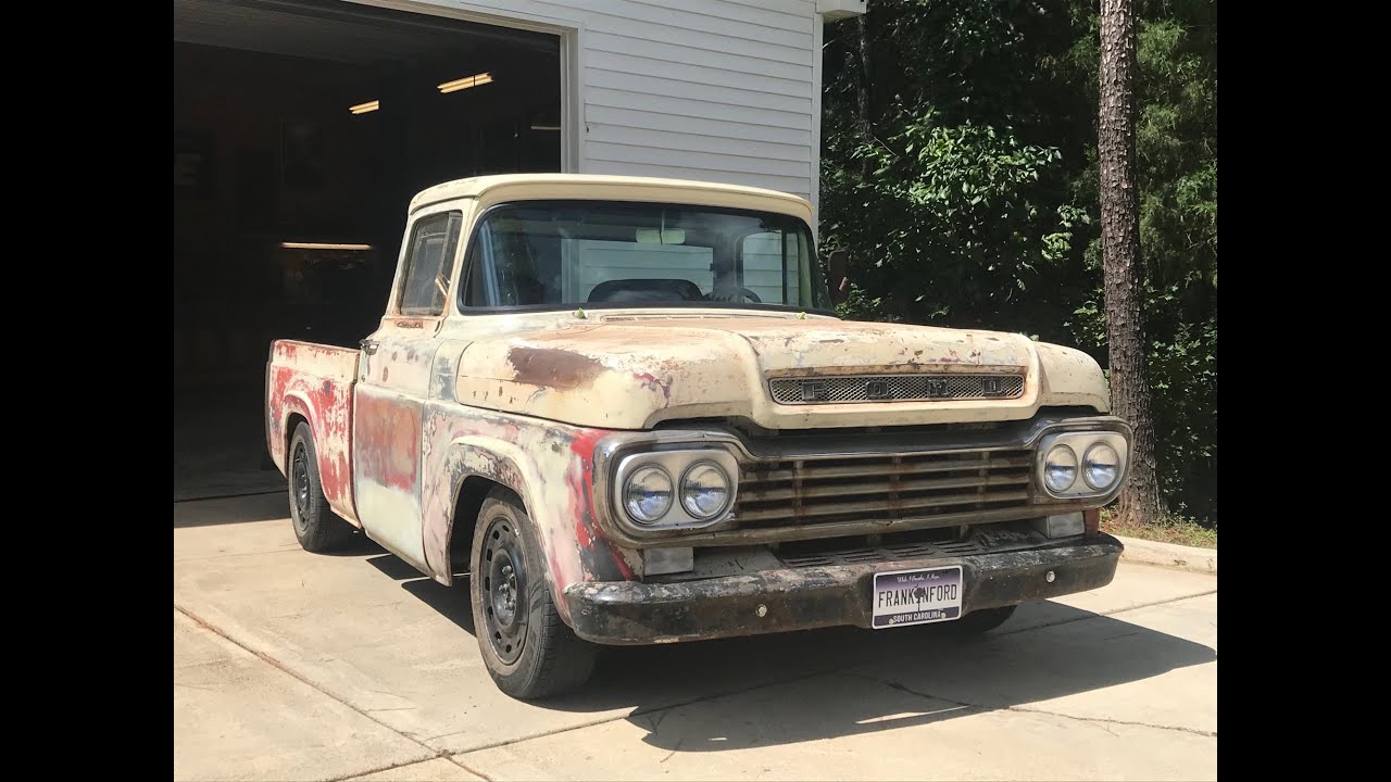 1959 Ford F100/ 2006 Crown Victoria merge “FrankinFord” - YouTube