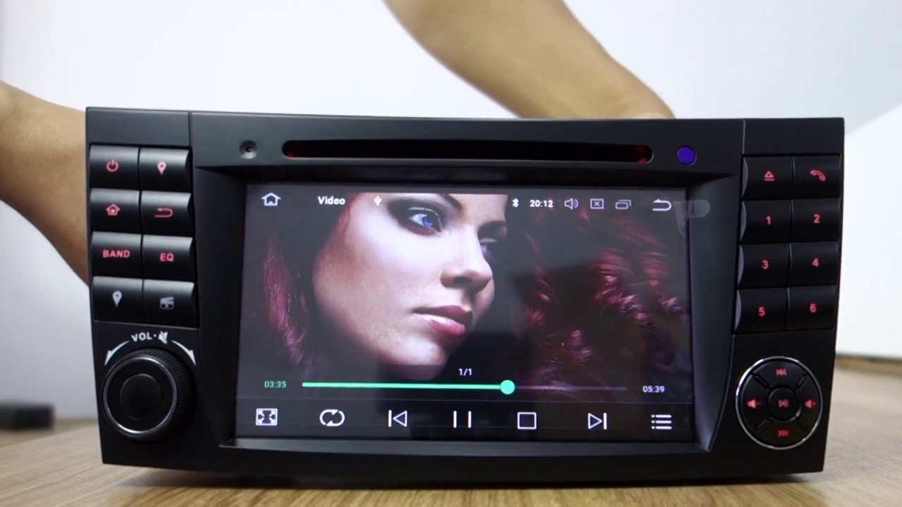 Belsee for Mercedes-Benz E-Class W211 Android 8.0 2 Din Car Radio ...