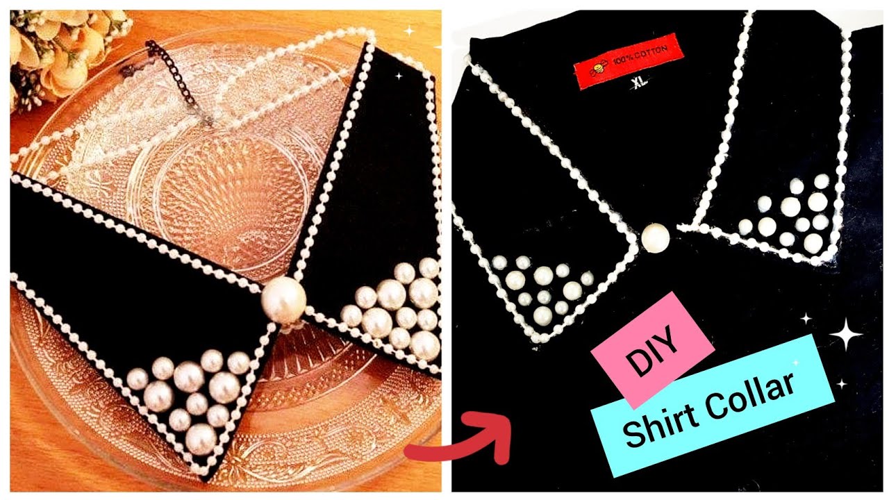 DIY Shirt Collar | Quick and stylish way to elevate your outfit with ...