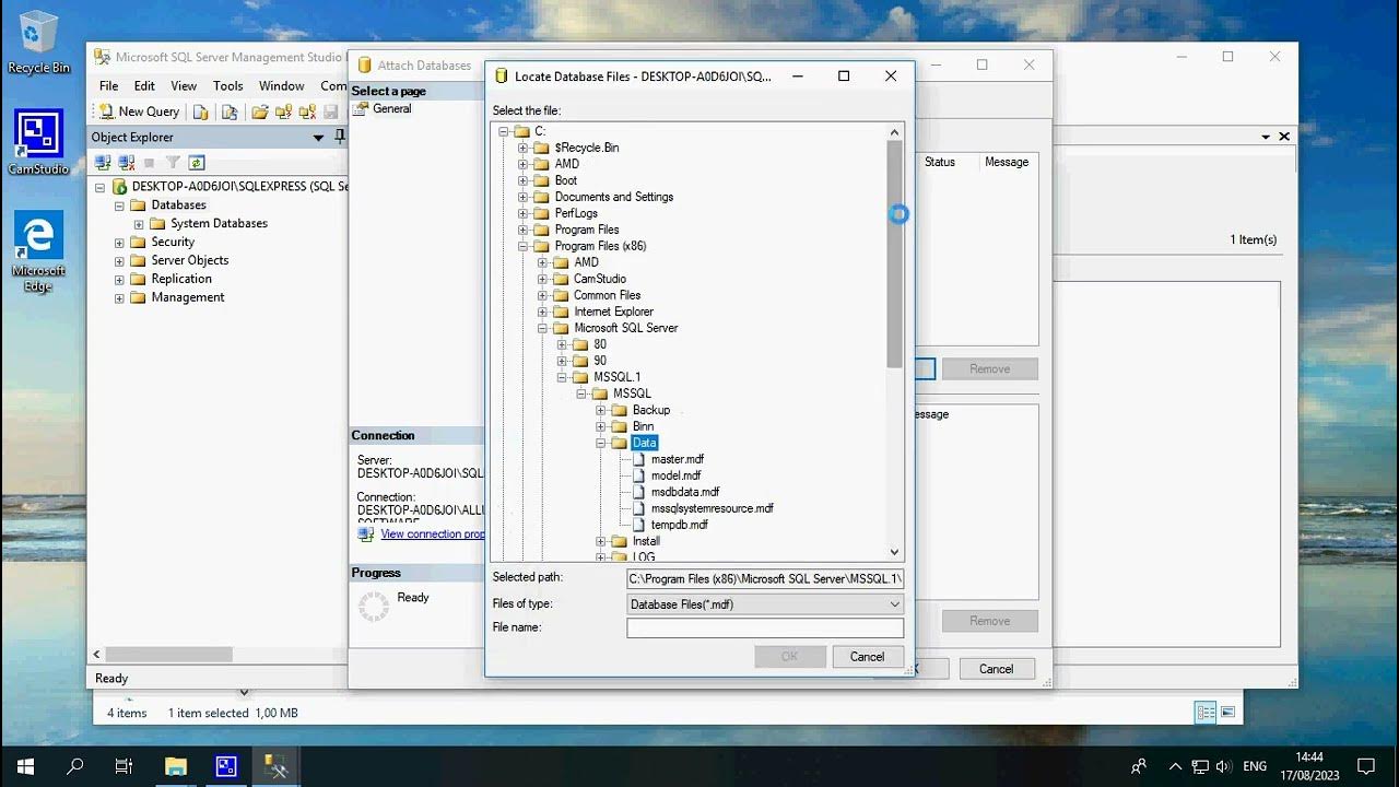 Cara Detach dan Attach Database Software Pulsa Plus di SQL Server ...