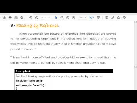 function - Passing by Reference- pointer c++ - YouTube